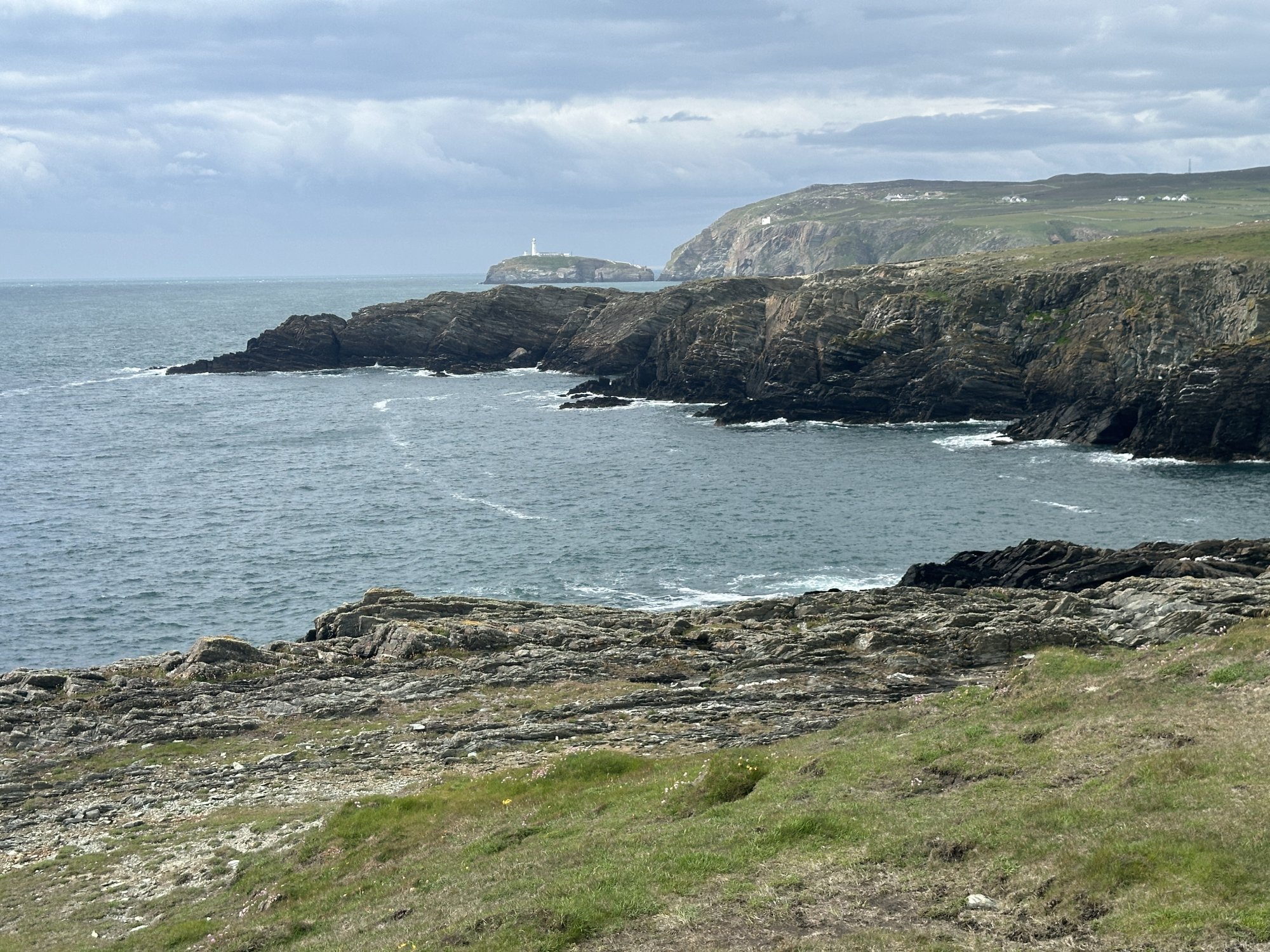 North Stack lighthouse on Anglesay | Wild Camping for Motorhomes