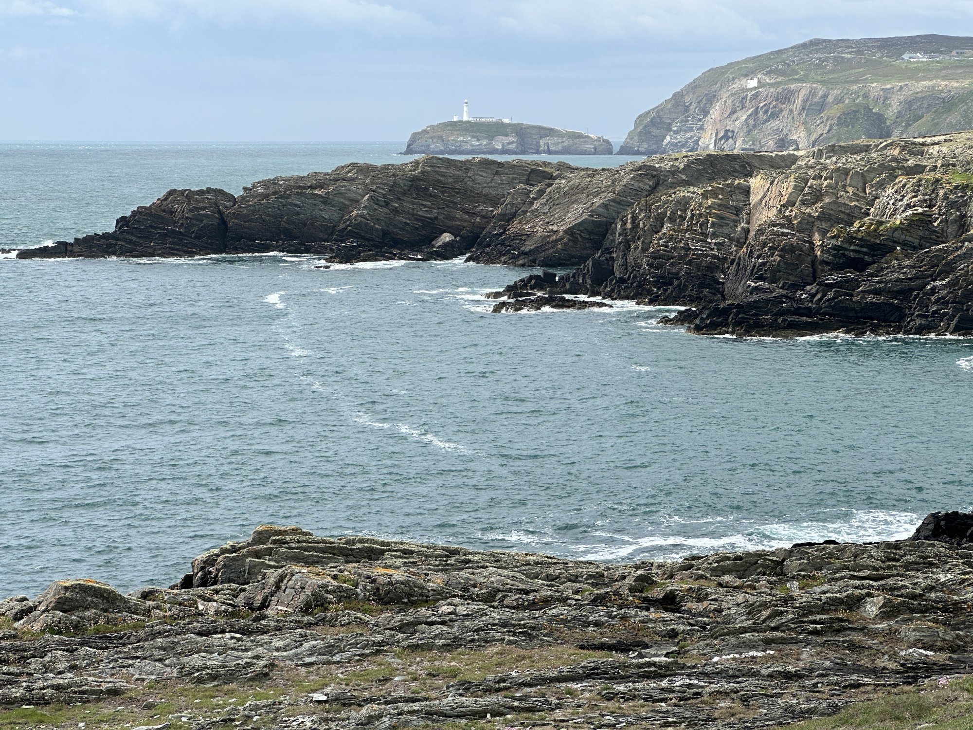 North Stack lighthouse on Anglesay | Wild Camping for Motorhomes