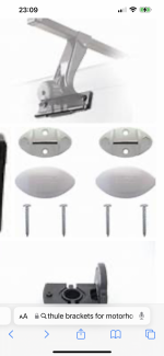 Thule brackets | Wild Camping for Motorhomes